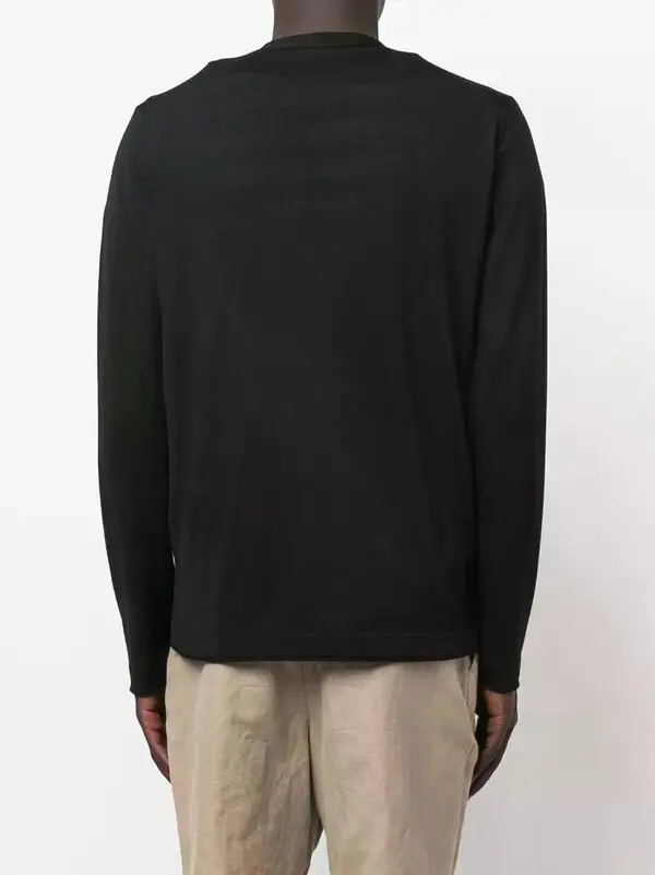 GOES BOTANICAL V-neck Button Merino Cardigan