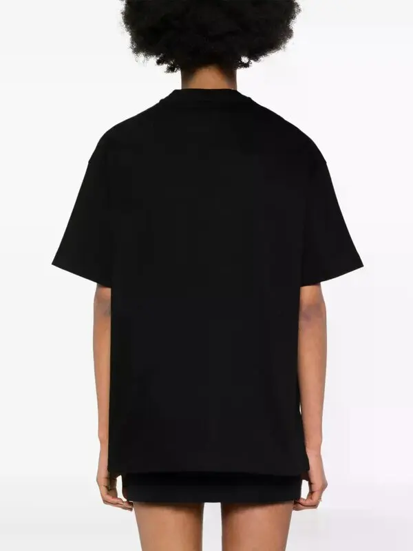 JIL SANDER Chest-pocket Cotton T-shirt - Black