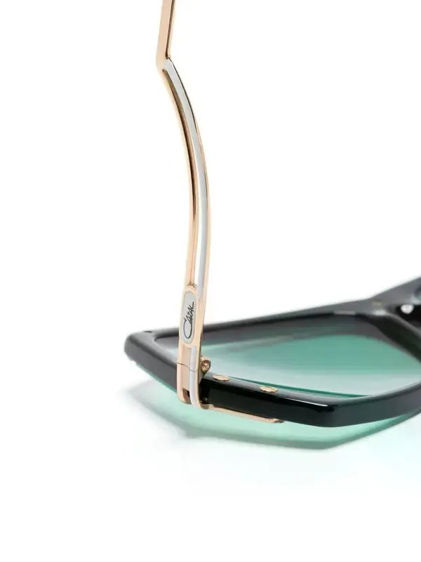 Cazal Geometric Sunglasses - Black