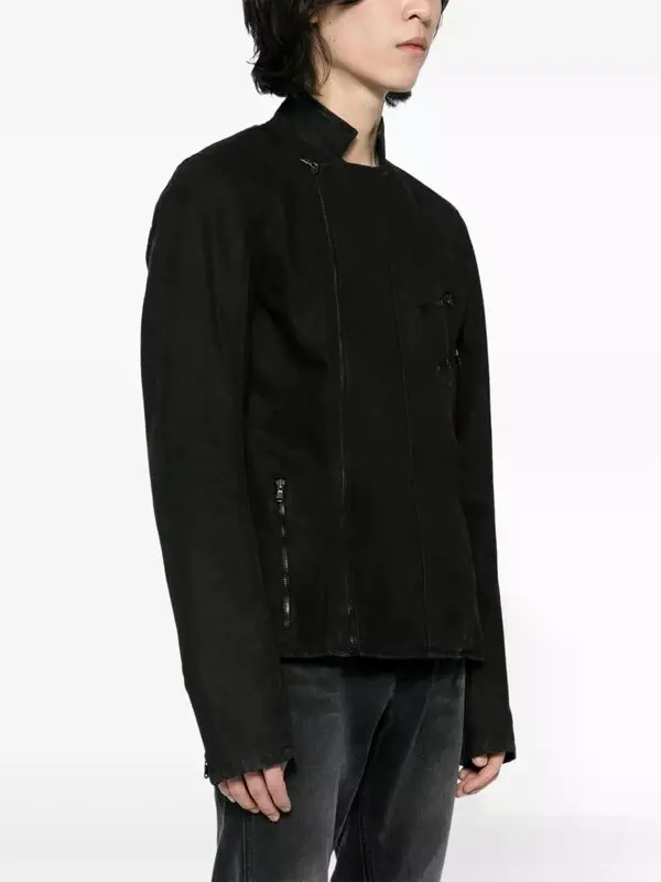 P.L.N. Denim Biker Jacket