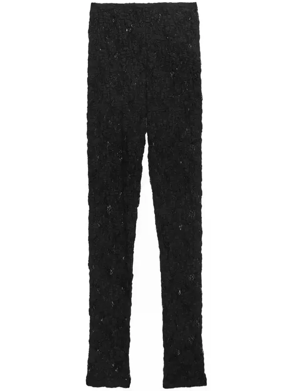 MSGM Lace Knitted Trousers