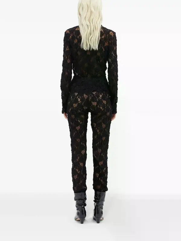 MSGM Lace Knitted Trousers