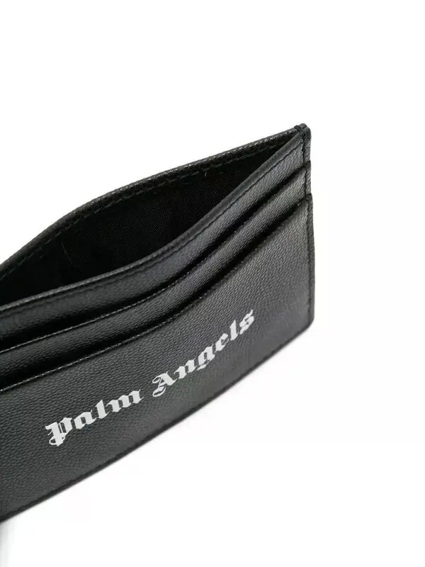 Palm Angels Gothic Logo-print Cardholder