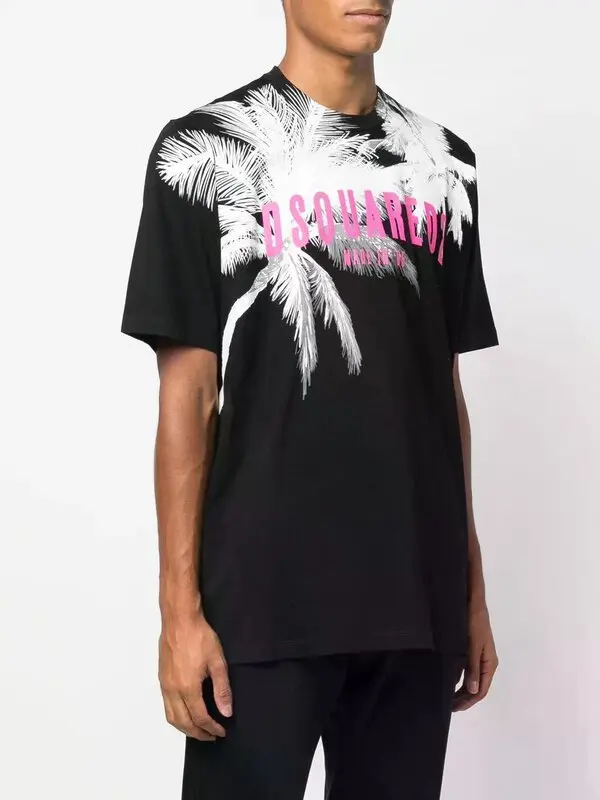 Dsquared2 Graphic-print Short-sleeve T-shirt