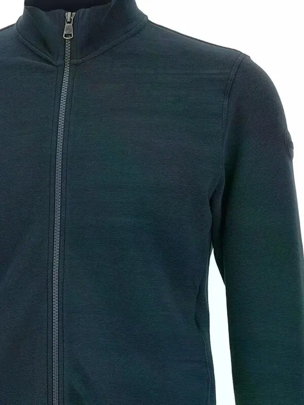 COLMAR Ottoman-effect Zip-up Sweatshirt - Blue