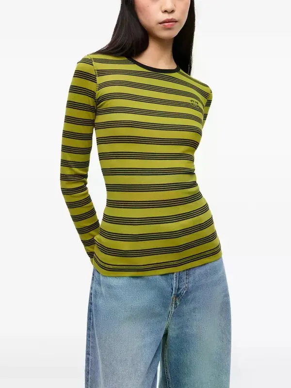 GANNI Striped T-shirt