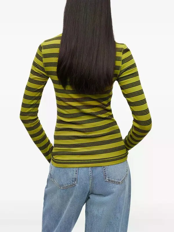 GANNI Striped T-shirt