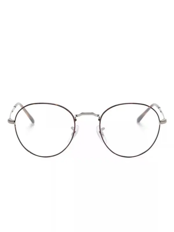 Ray-ban Round Metal Optics Ii Glasses - Black