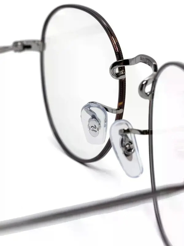 Ray-ban Round Metal Optics Ii Glasses - Black