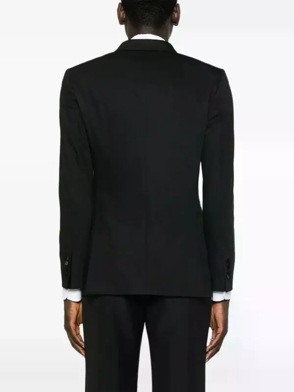 ERALDO Double-breasted Blazer - Black