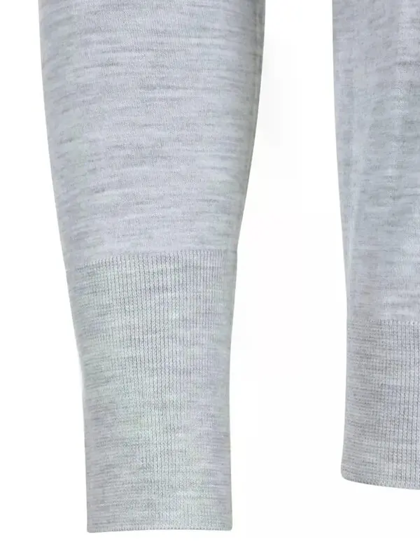 Eleventy Wool Crew Neck Sweater - Grey