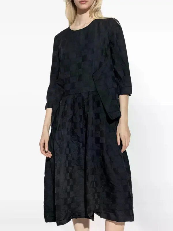 Comme Des Garçons Check Pattern Dress