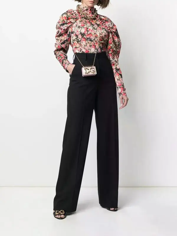 Dolce & Gabbana High-waisted Wide-leg Trousers