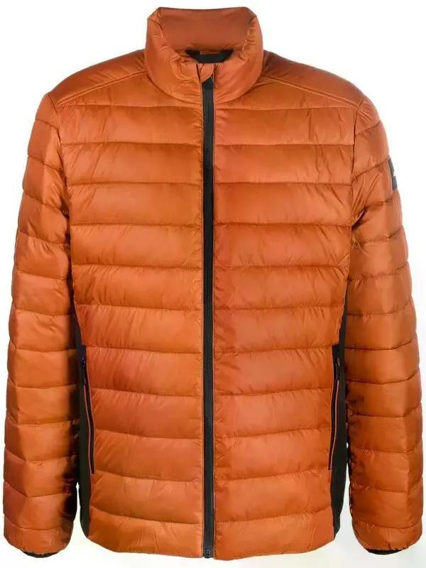 Calvin Klein Zipped-up Padded Jacket - Orange