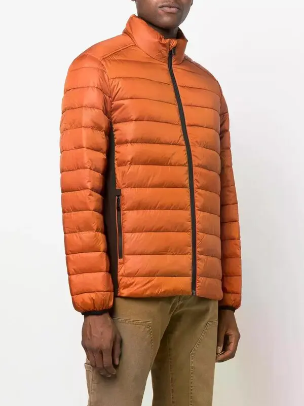 Calvin Klein Zipped-up Padded Jacket - Orange