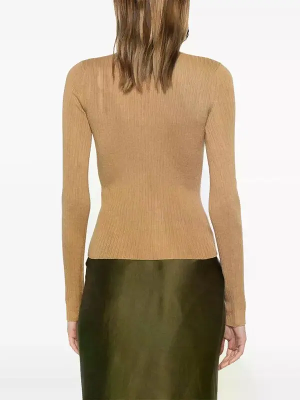 Max Mara Urlo Ribbed Sweater - Neutrals