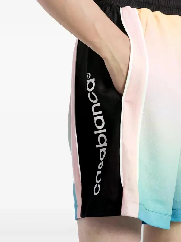 Casablanca Gradient Track Shorts