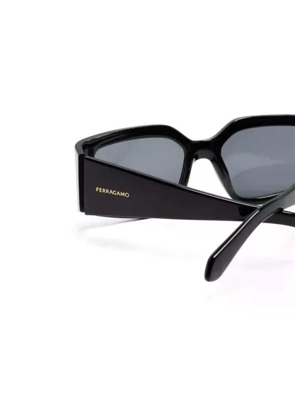 FERRAGAMO Rectangle-frame Sunglasses