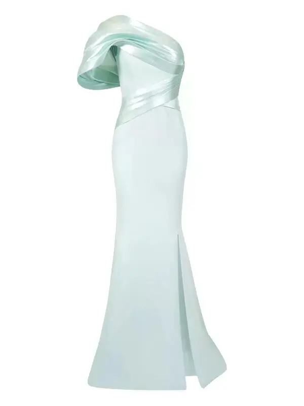 GABY CHARBACHY One-shoulder Mermaid Gown