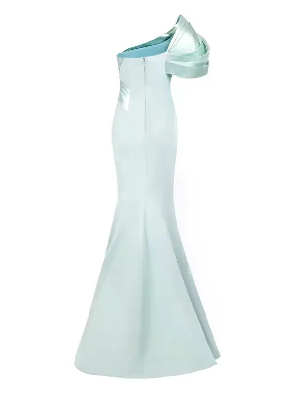 GABY CHARBACHY One-shoulder Mermaid Gown