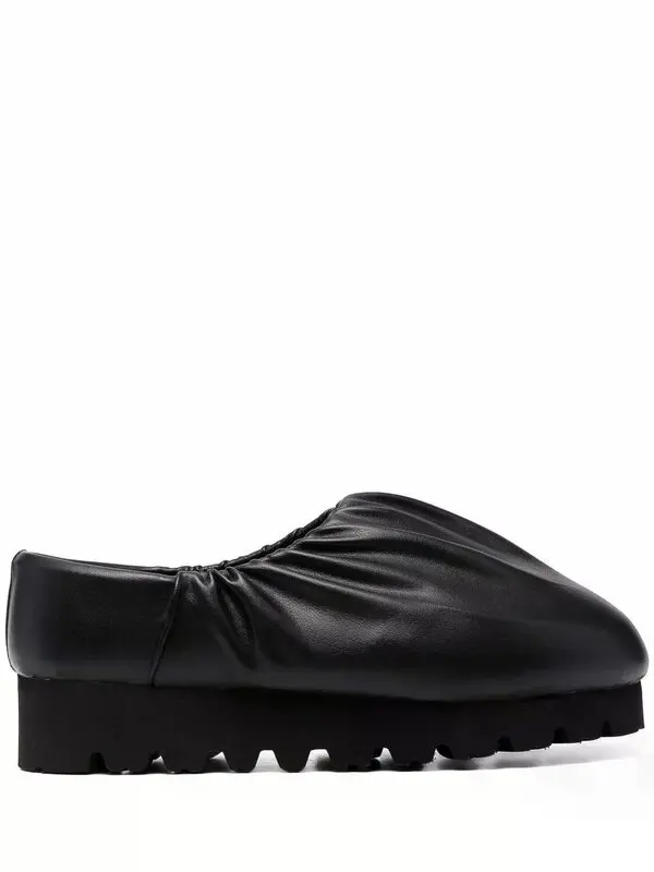 YUME YUME Camp Shoe Ruched Mules
