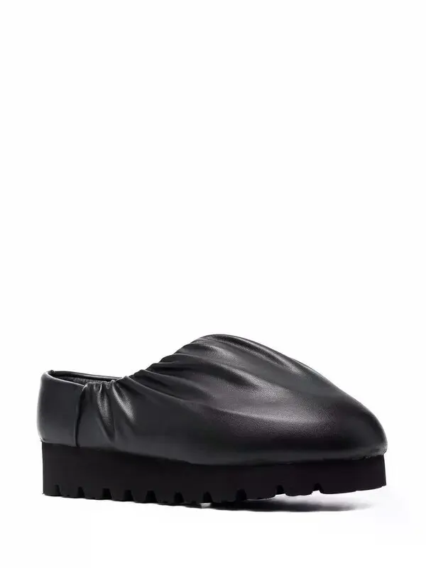YUME YUME Camp Shoe Ruched Mules