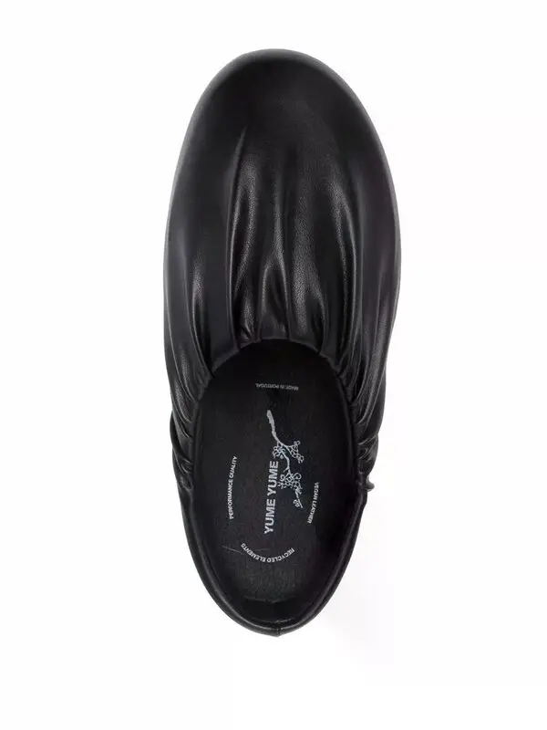 YUME YUME Camp Shoe Ruched Mules