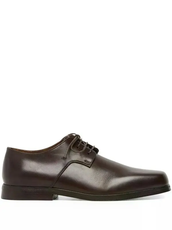 Marsèll Parapetto Square-toe Leather Derby Shoes