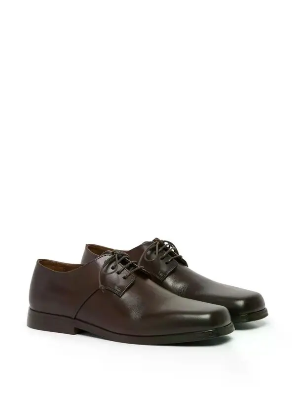 Marsèll Parapetto Square-toe Leather Derby Shoes