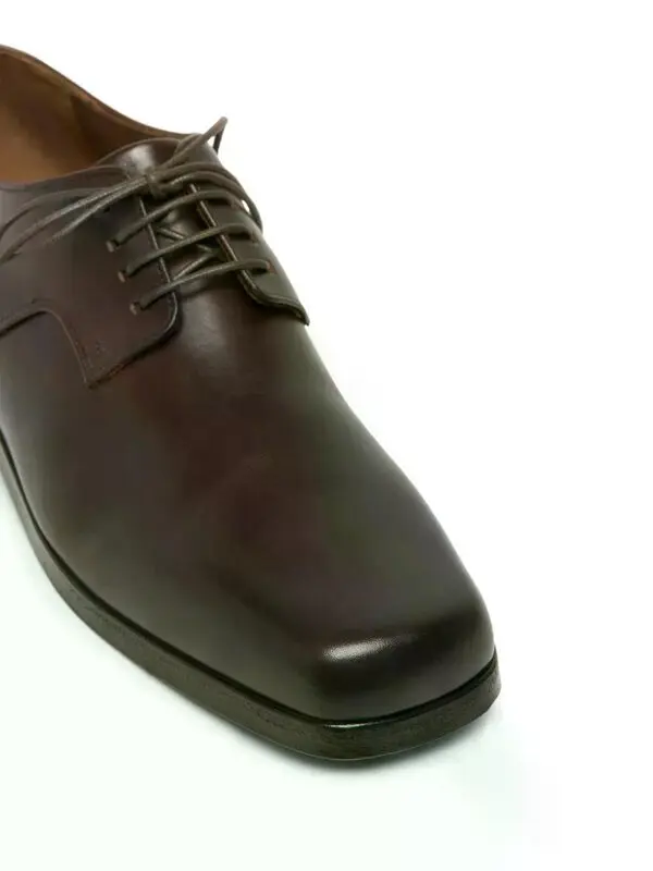 Marsèll Parapetto Square-toe Leather Derby Shoes