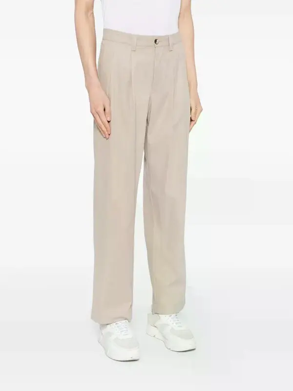 Sease Cotton Wide-leg Trousers