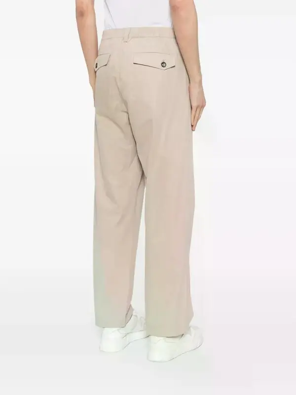 Sease Cotton Wide-leg Trousers