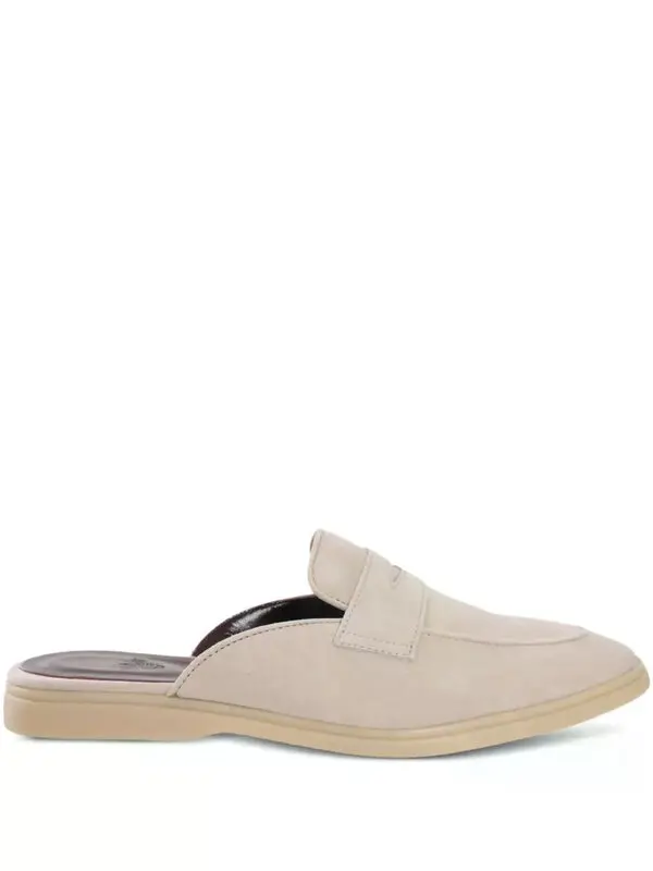 BOUGEOTTE Suede Mules