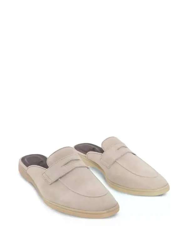 BOUGEOTTE Suede Mules