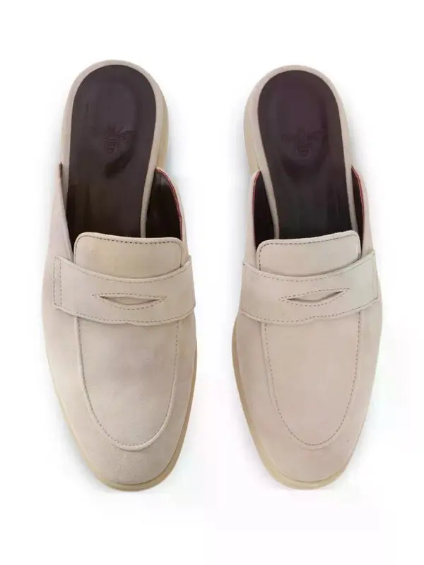 BOUGEOTTE Suede Mules