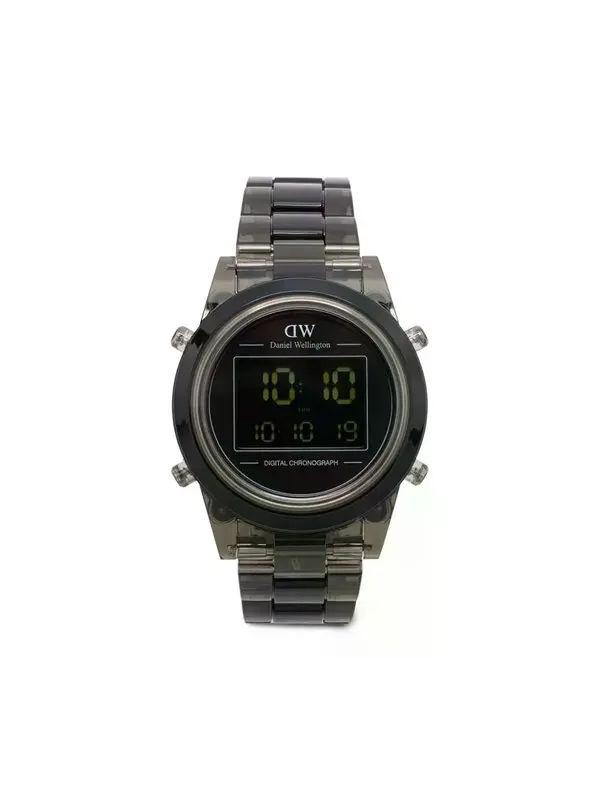 DANIEL WELLINGTON Retro Digital 36mm Bracelet Watch - Grey
