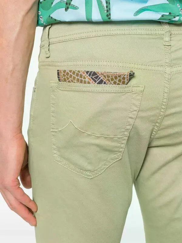 Jacob Cohen Bard Trousers - Green