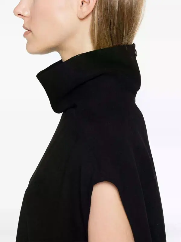 Rick Owens Roll-neck Crepe Top