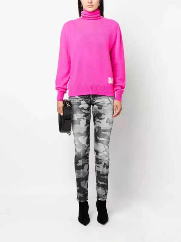 Dsquared2 Camouflage-print Skinny Jeans