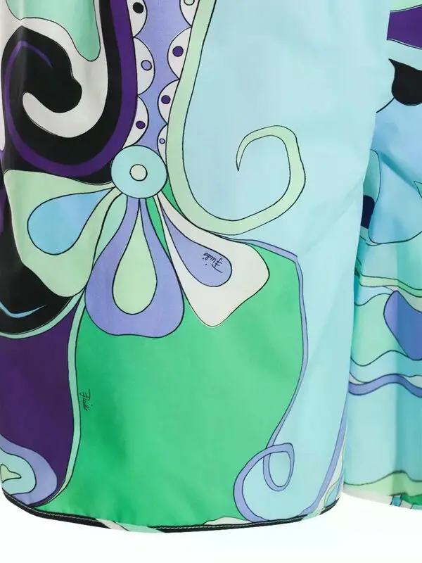 Emilio Pucci Orchidee-print Shorts
