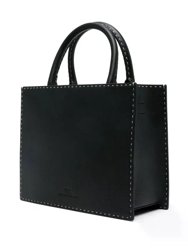 Elisabetta Franchi Contrasting-topstitching Tote Bag