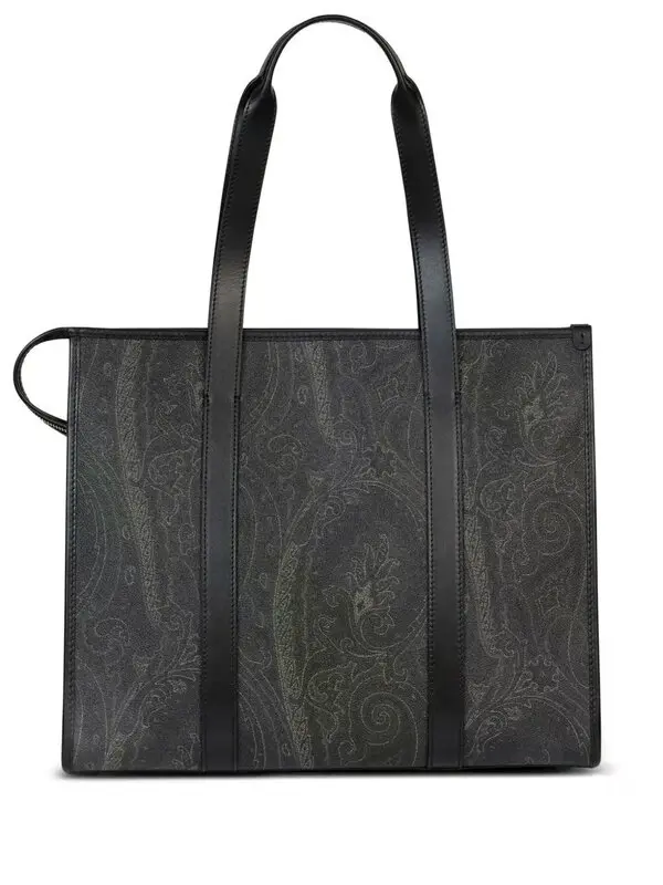 Etro Paisley-motif Tote Bag - Grey
