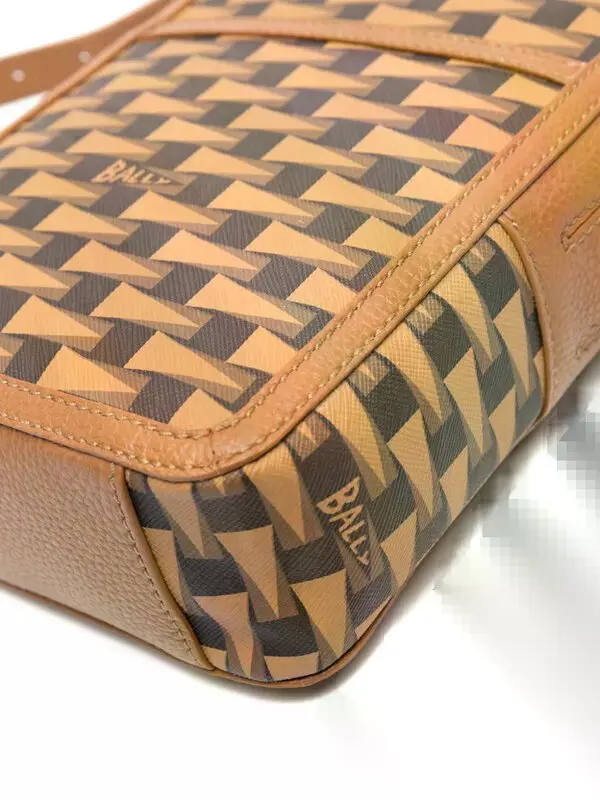 Bally Pennant Monogram Crossbody Bag