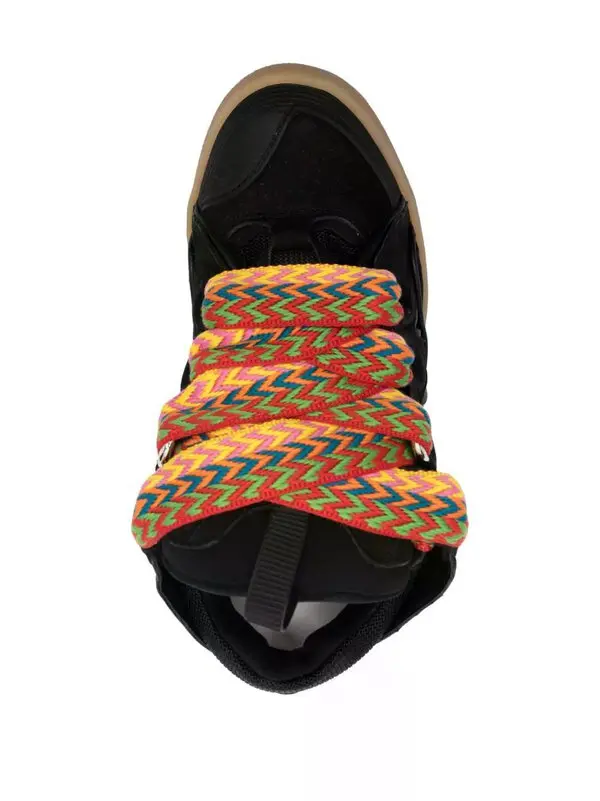LANVIN Curb Low-top Sneakers - Black