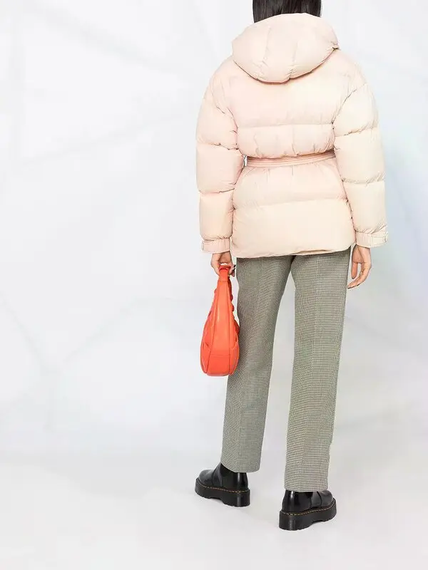 IENKI IENKI Michlin Belted Puffer Jacket - Pink