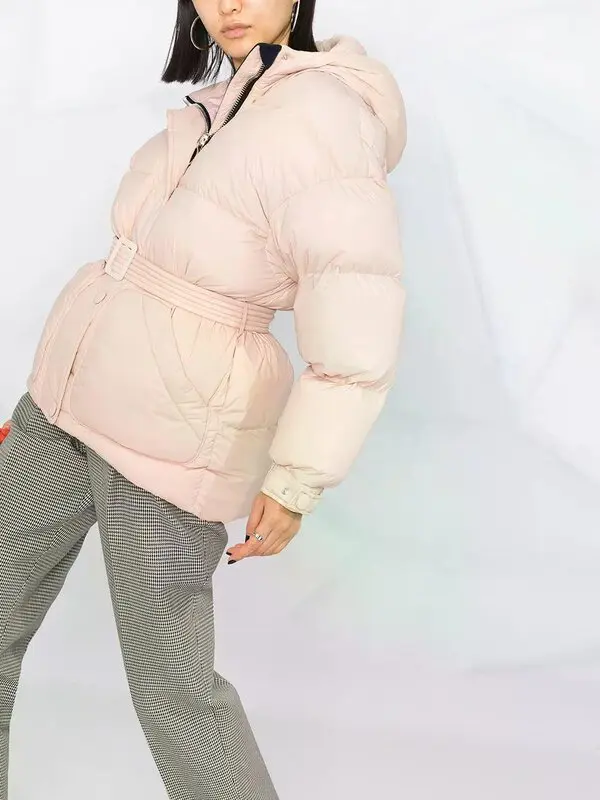 IENKI IENKI Michlin Belted Puffer Jacket - Pink