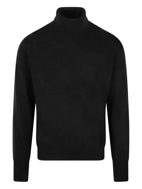 DRUMOHR Cashmere High Neck Sweater - Black