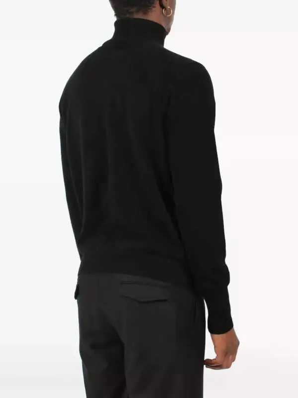 DRUMOHR Cashmere High Neck Sweater - Black