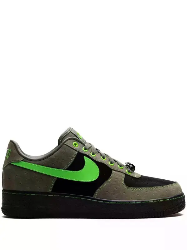 Nike Air Force 1 Low Rtfkt Undead Sneakers - Black