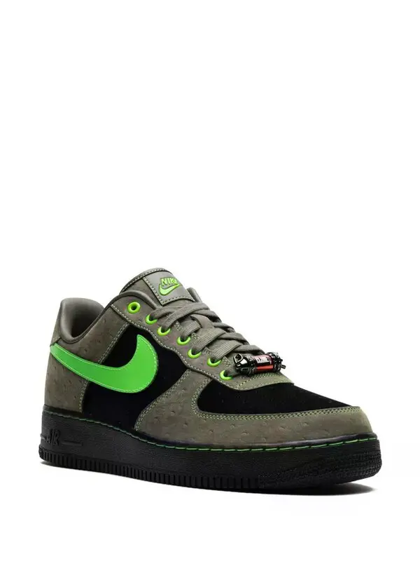 Nike Air Force 1 Low Rtfkt Undead Sneakers - Black